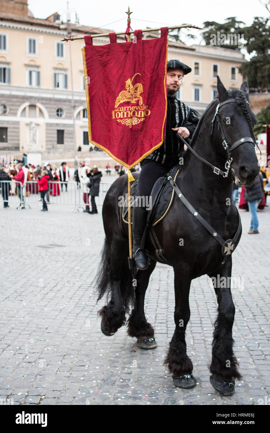 The parade Renaissance held in central Rome, at the ninth edition of ...