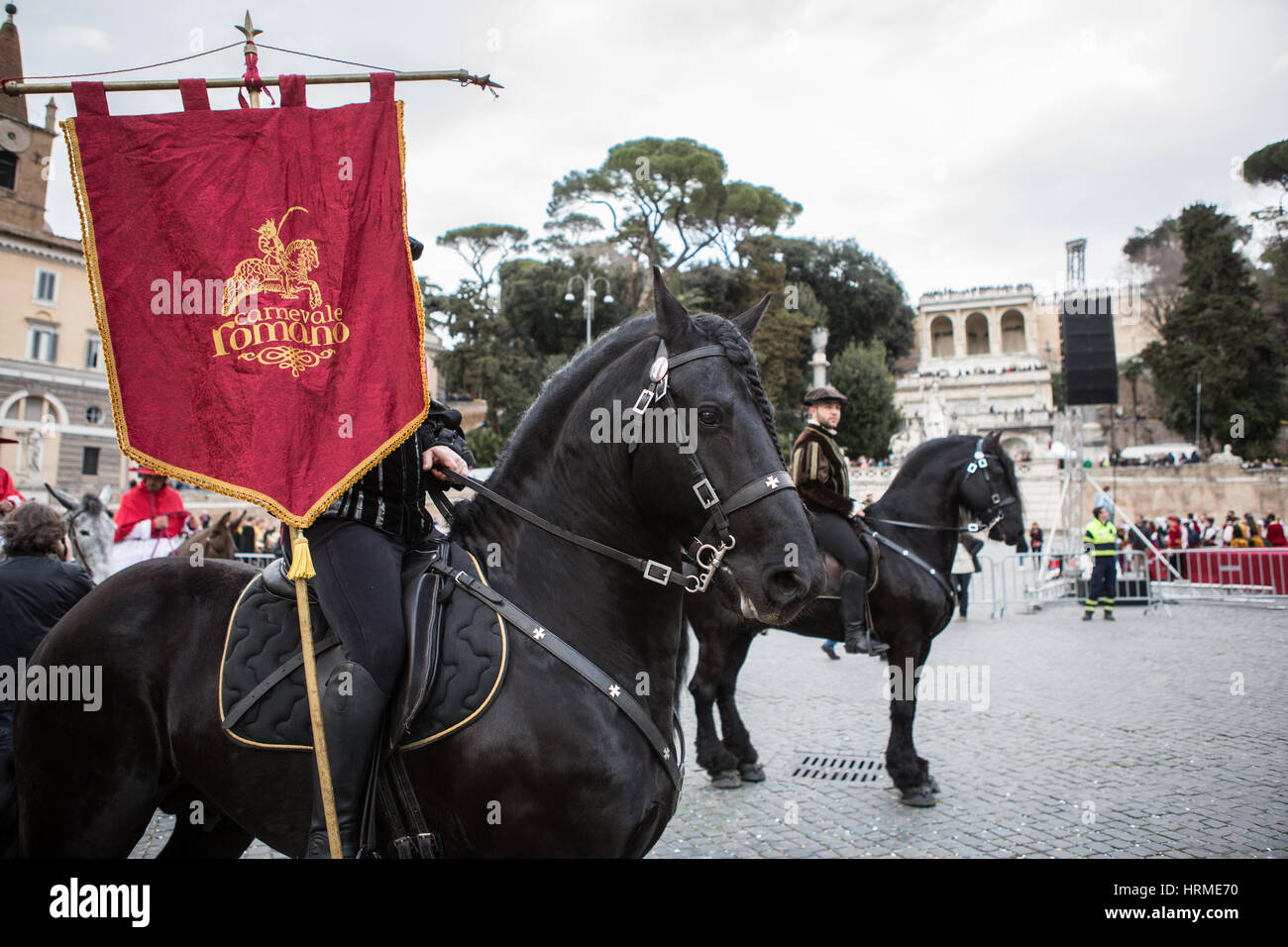 The parade Renaissance held in central Rome, at the ninth edition of ...