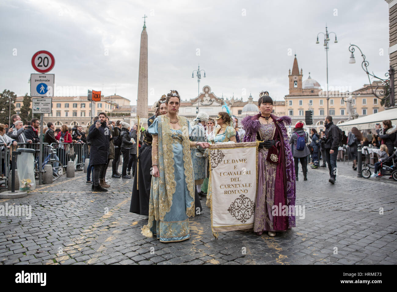 The parade Renaissance held in central Rome, at the ninth edition of ...