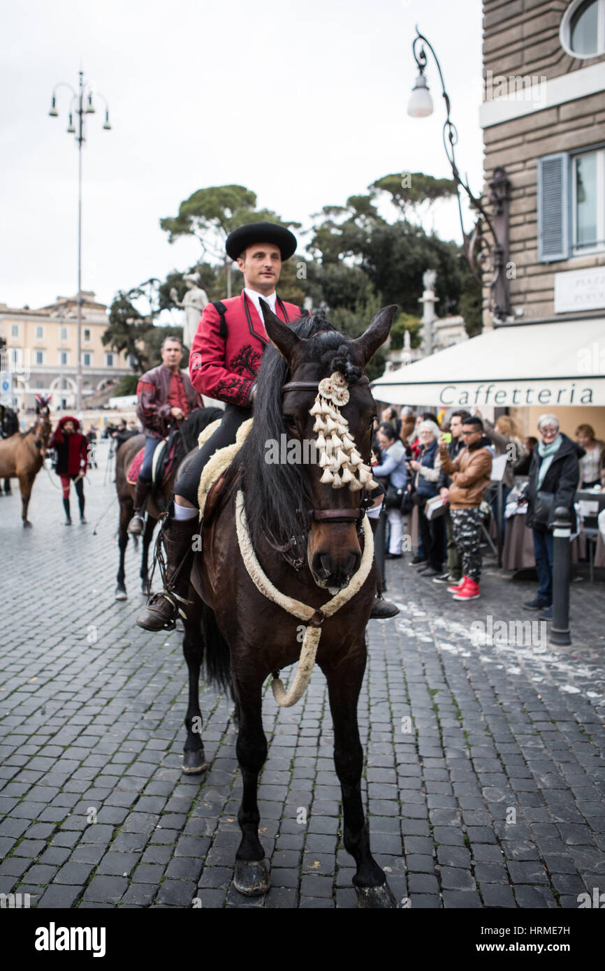 The parade Renaissance held in central Rome, at the ninth edition of ...