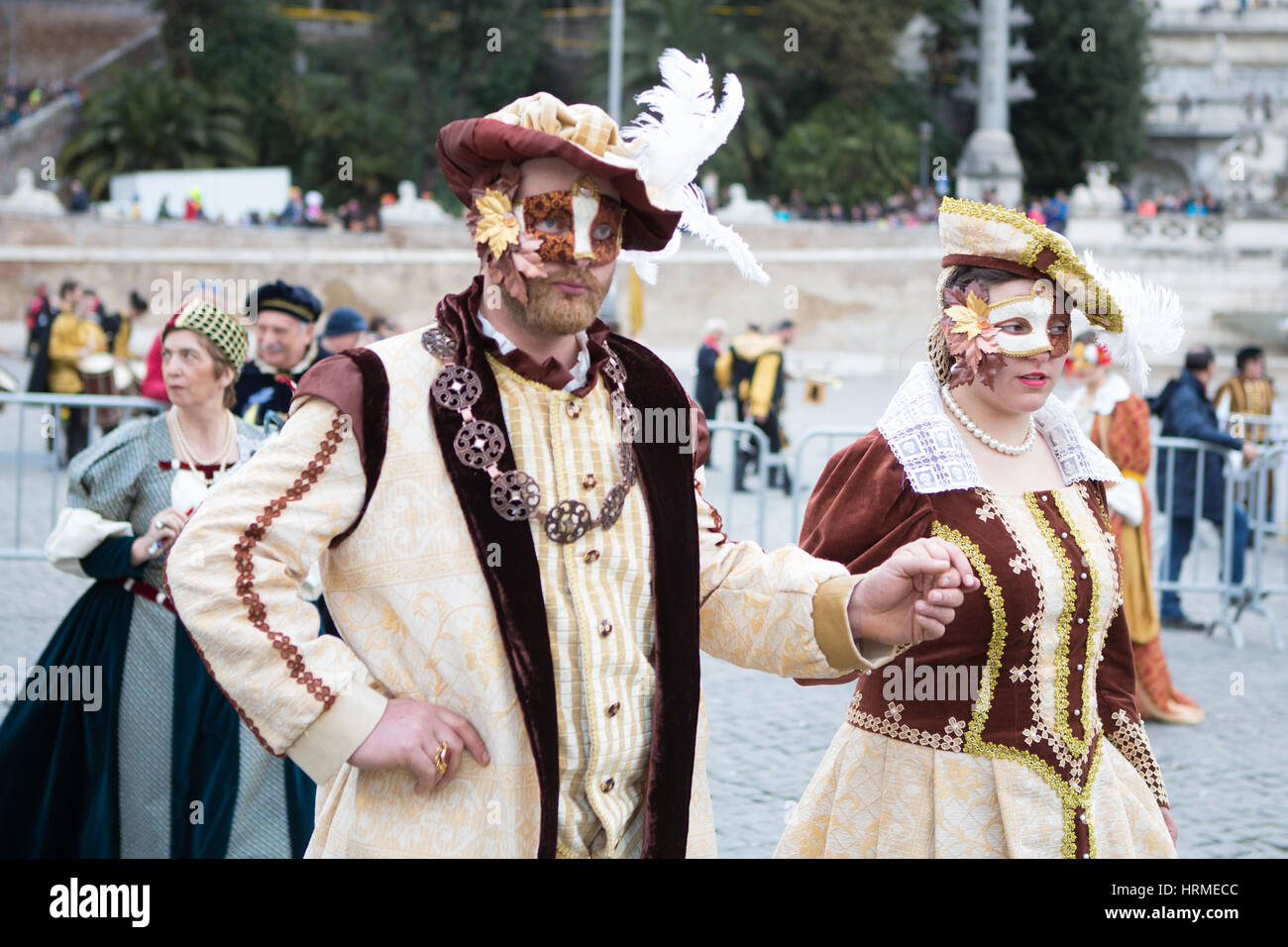 The parade Renaissance held in central Rome, at the ninth edition of ...
