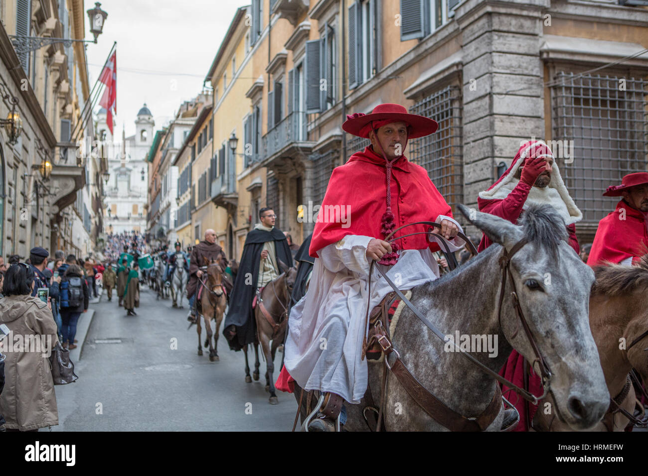 The parade Renaissance held in central Rome, at the ninth edition of ...