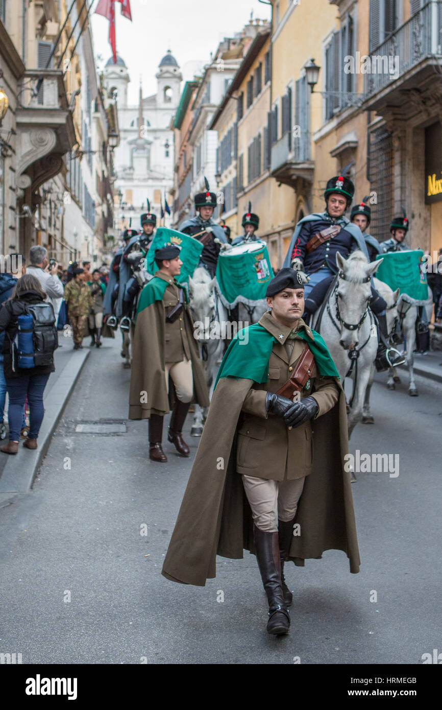 The parade Renaissance held in central Rome, at the ninth edition of ...