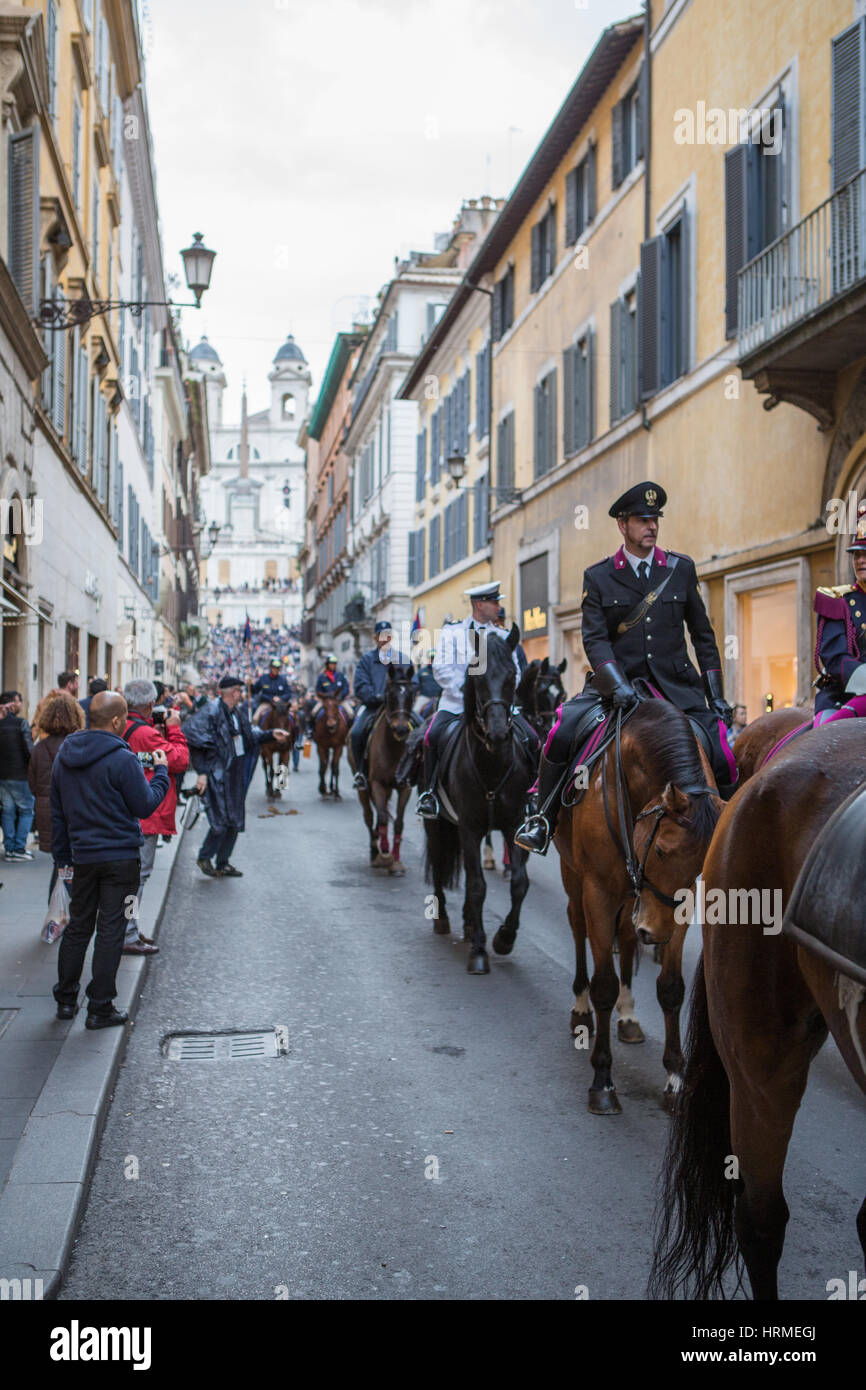 The parade Renaissance held in central Rome, at the ninth edition of ...