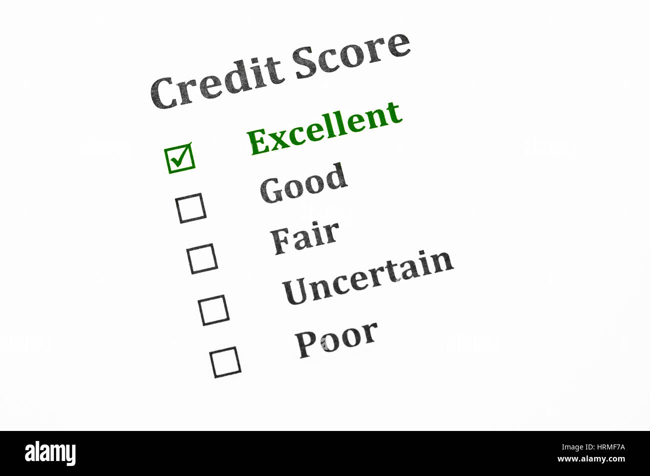 Business rating poor fair Cut Out Stock Images & Pictures - Alamy