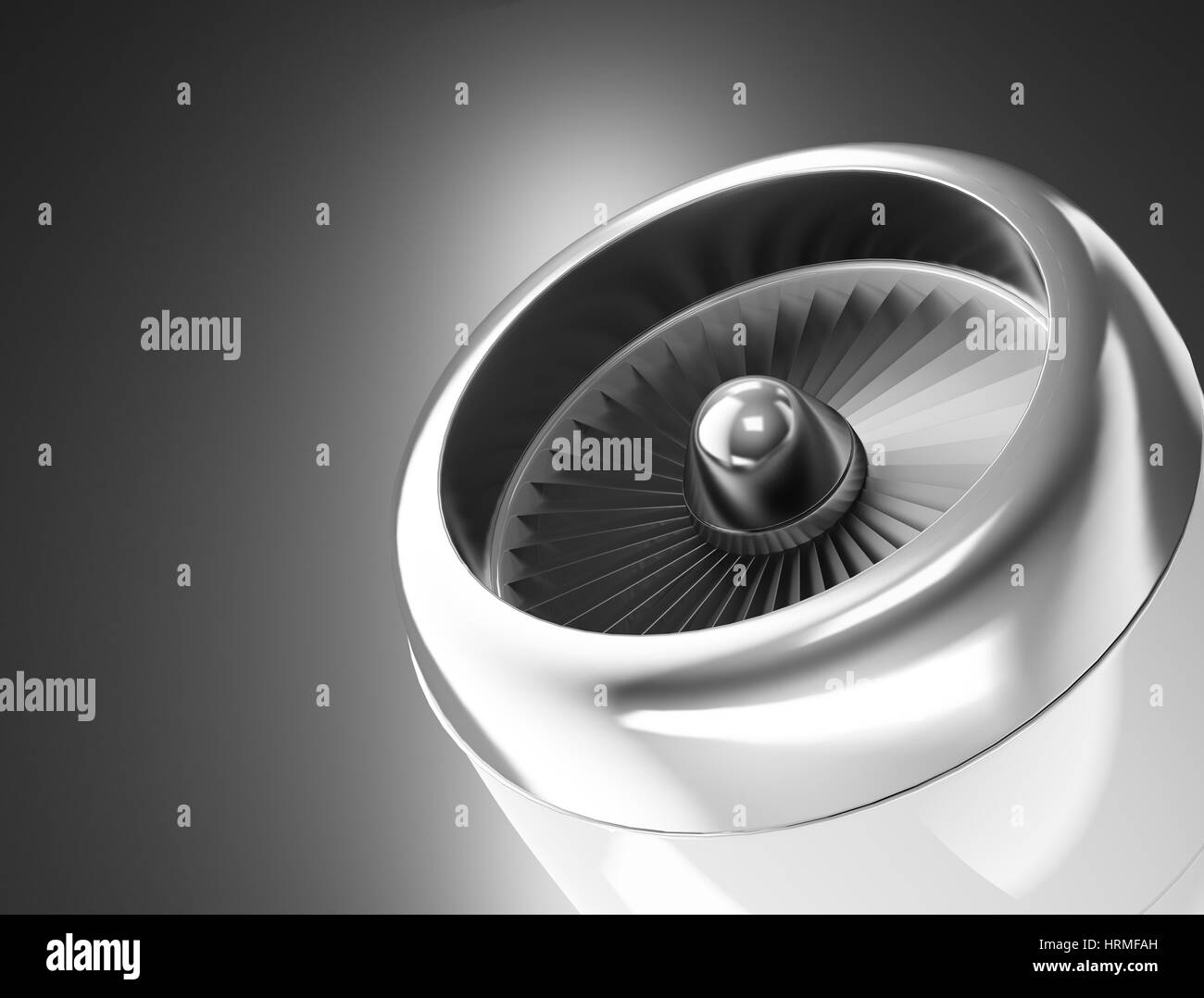 Front view of a jet engine Stock Photo - Alamy