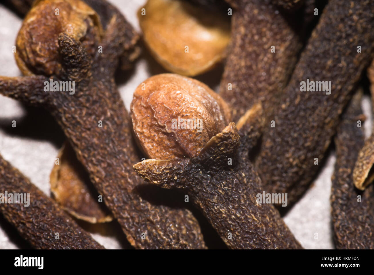 Closeup macro of clove spice Stock Photo - Alamy