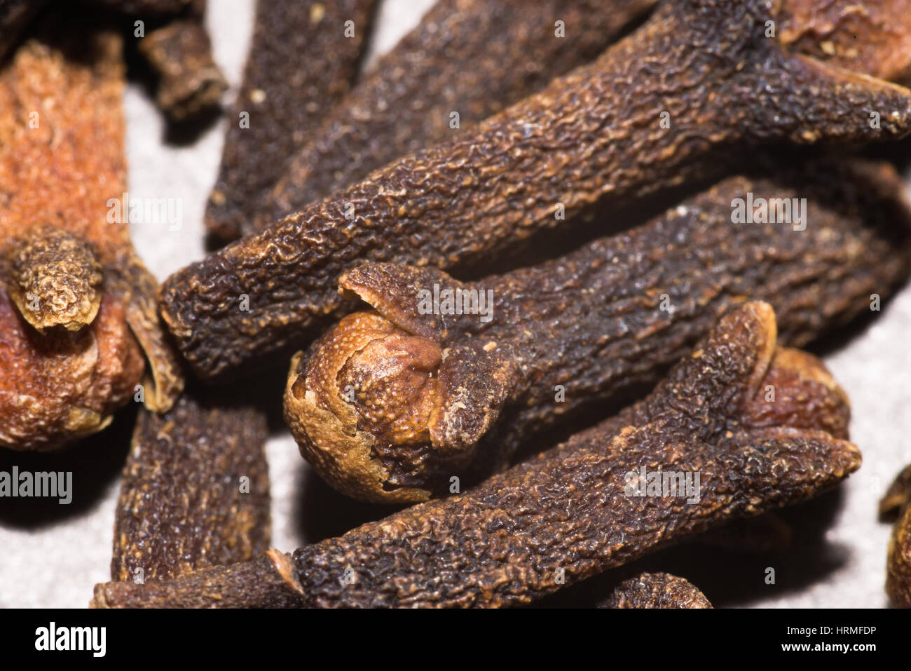 Closeup macro of clove spice Stock Photo - Alamy
