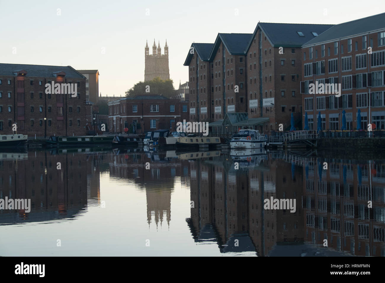 Scenes from the main basin of Gloucester Docks, Britain's most inland ...