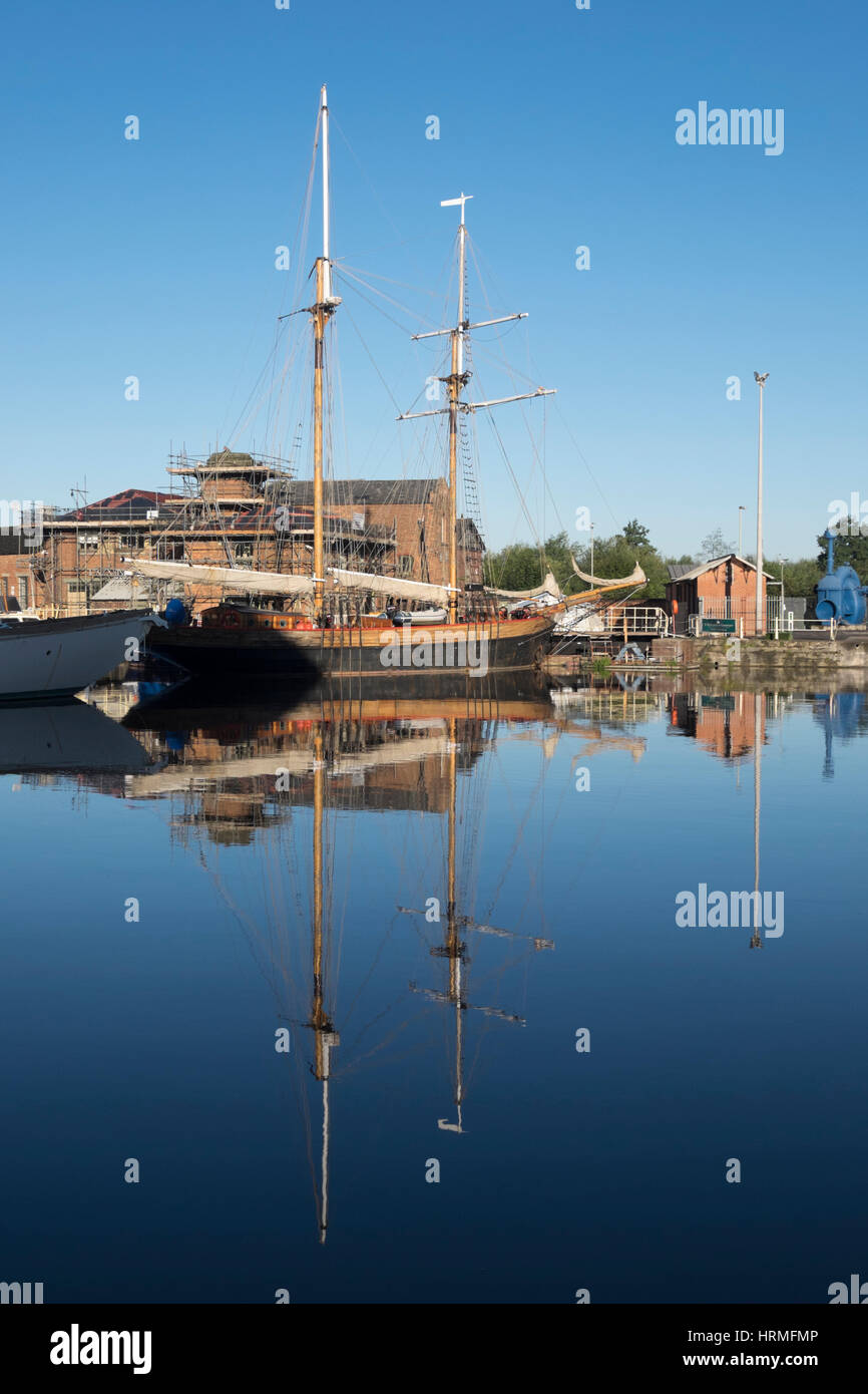 Scenes from the main basin of Gloucester Docks, Britain's most inland ...