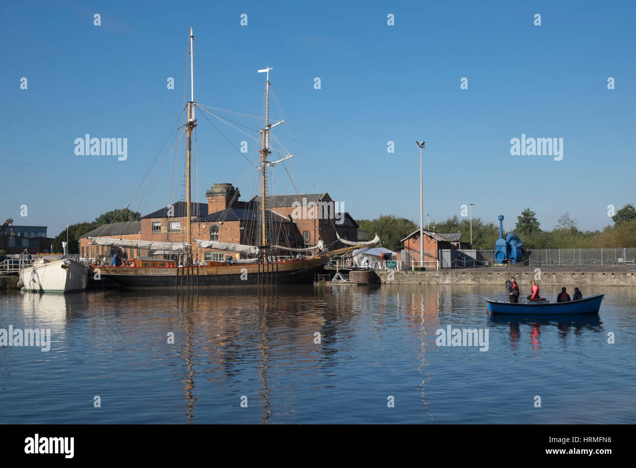 Scenes from the main basin of Gloucester Docks, Britain's most inland ...
