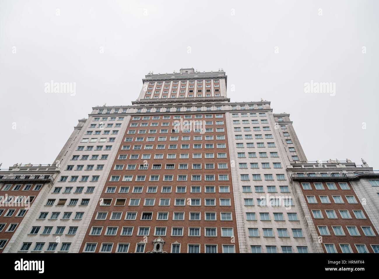 Madrid, Spain - November 20, 2016: Spain Building is one of the city's ...