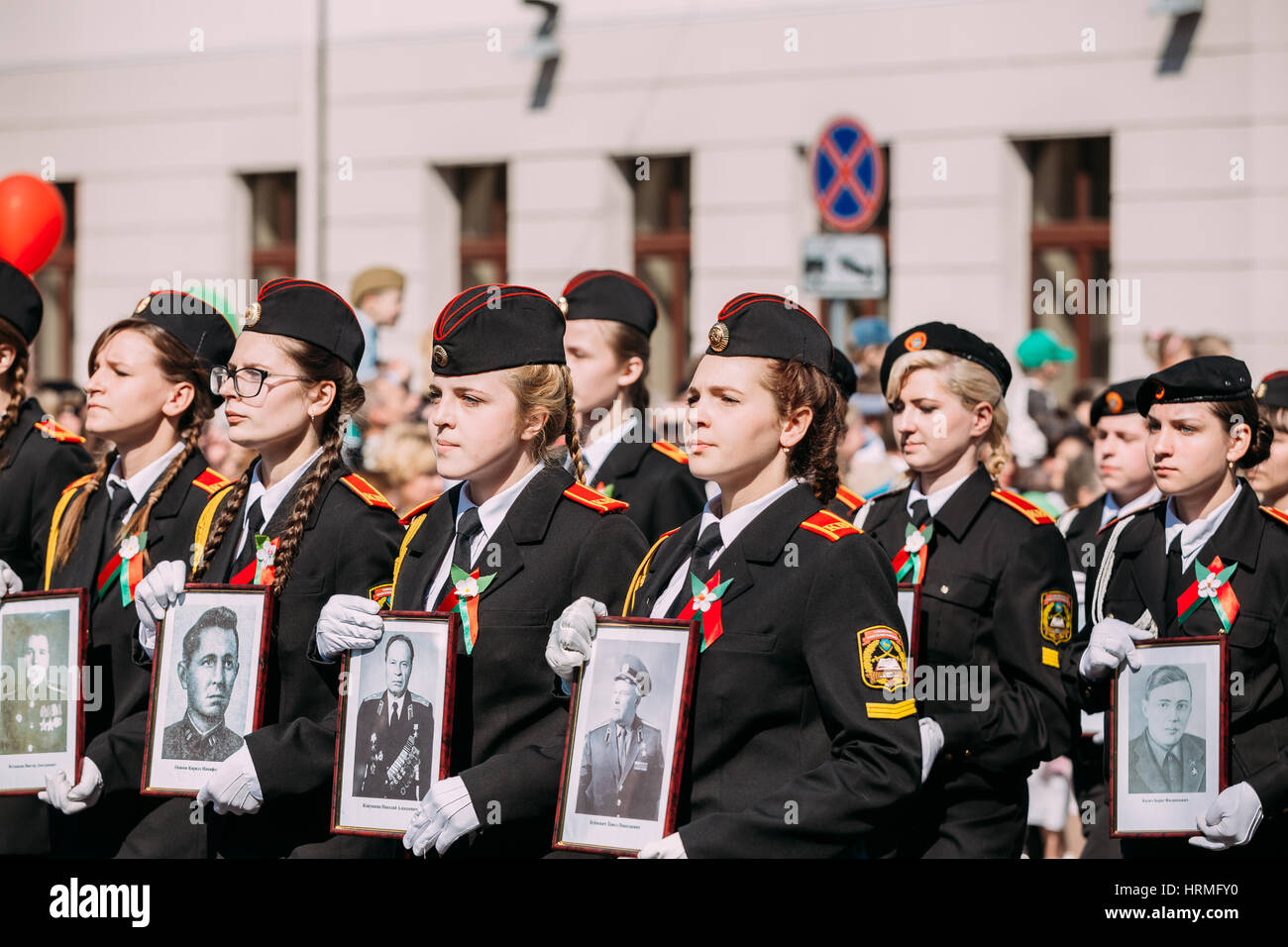 Woman military cadet uniform hi-res stock photography and images - Alamy