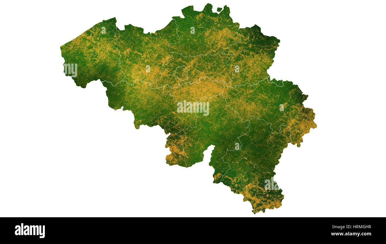 Belgium map hi-res stock photography and images - Alamy