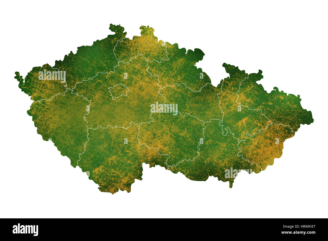 Czech republic digital map hi-res stock photography and images - Alamy