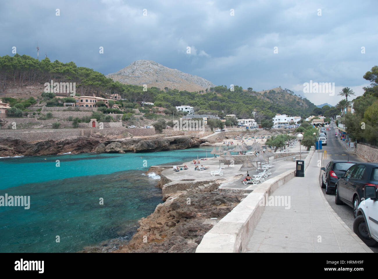 Coast walk in Majorca, Spain Nr. Puerto Pollenca Stock Photo - Alamy