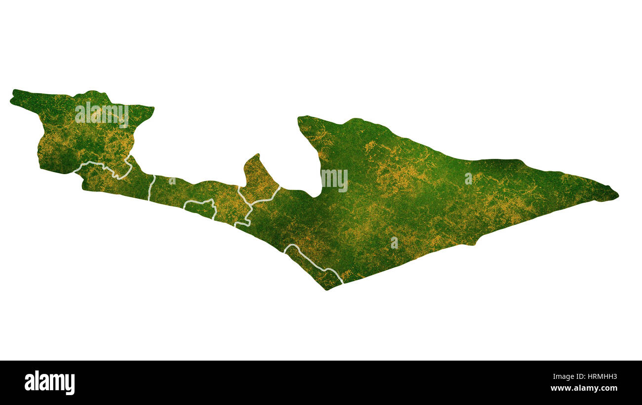 Israel detailed country map visualization Stock Photo - Alamy