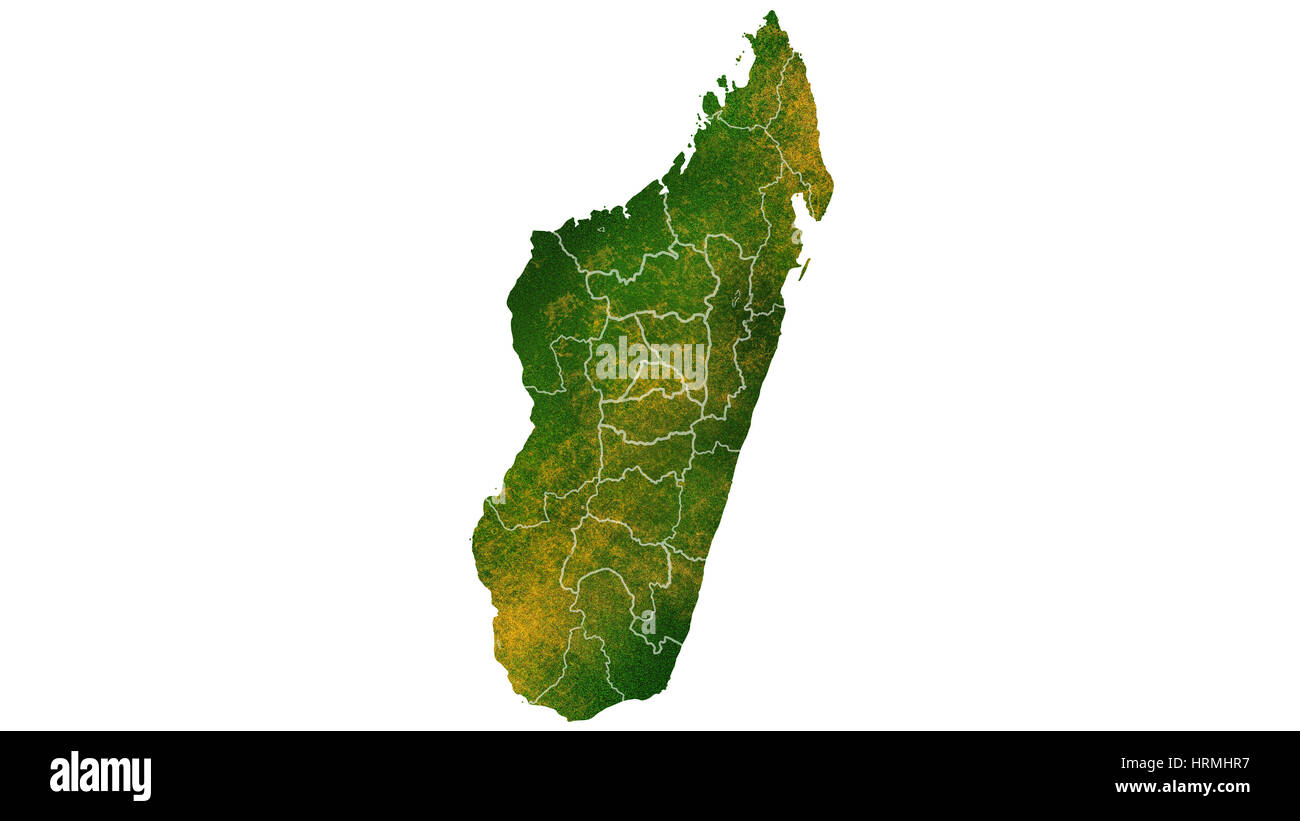 Madagascar map hi-res stock photography and images - Alamy