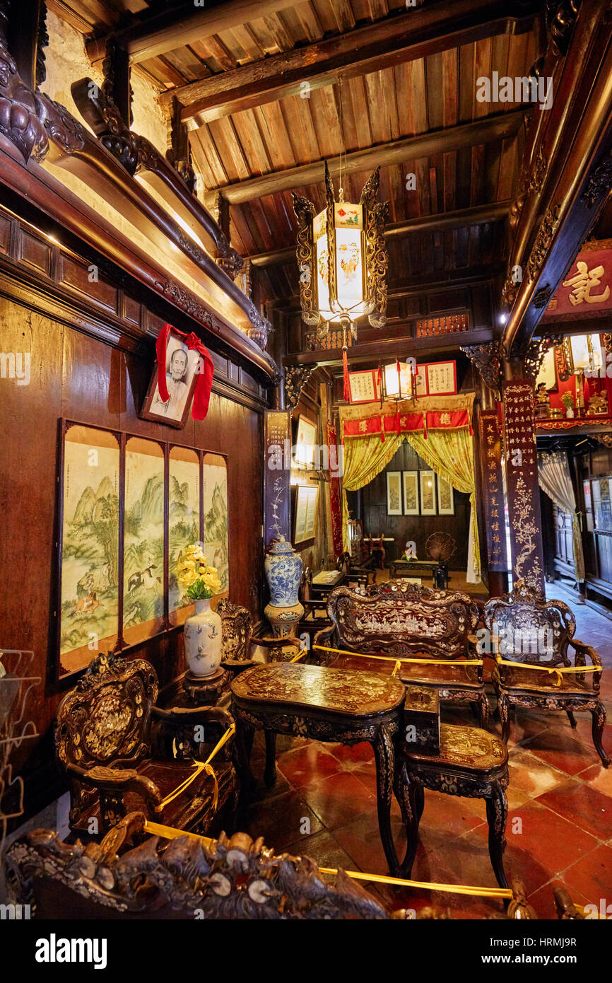 Interior of the Old House of Tan Ky. Hoi An Ancient Town, Quang Nam ...