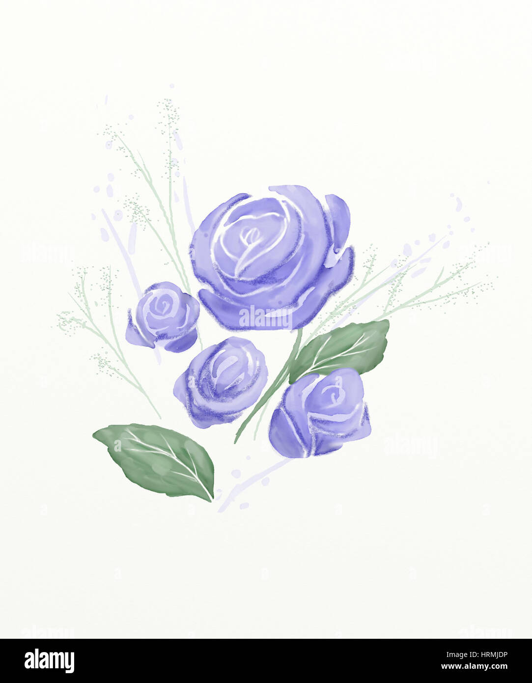 Branch of roses hi-res stock photography and images - Alamy