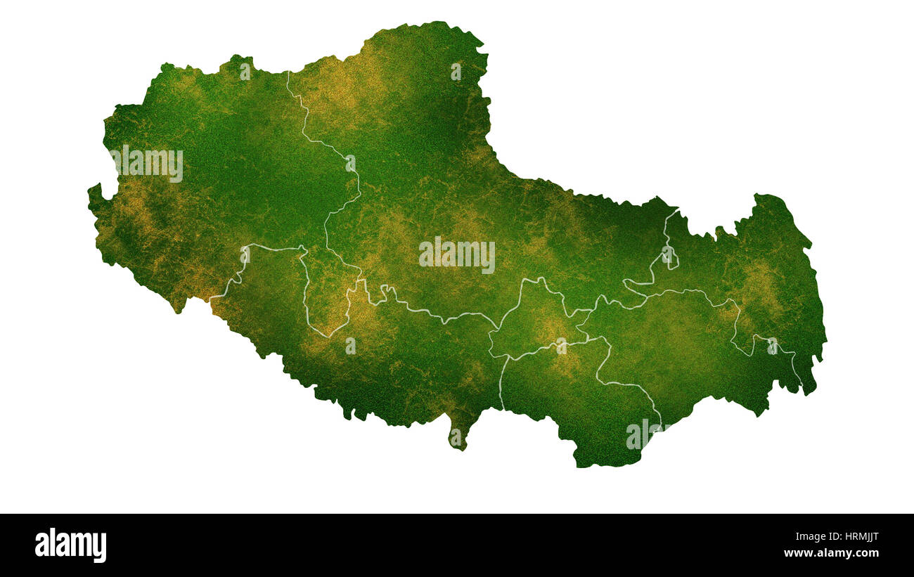 Map of tibet hi-res stock photography and images - Alamy