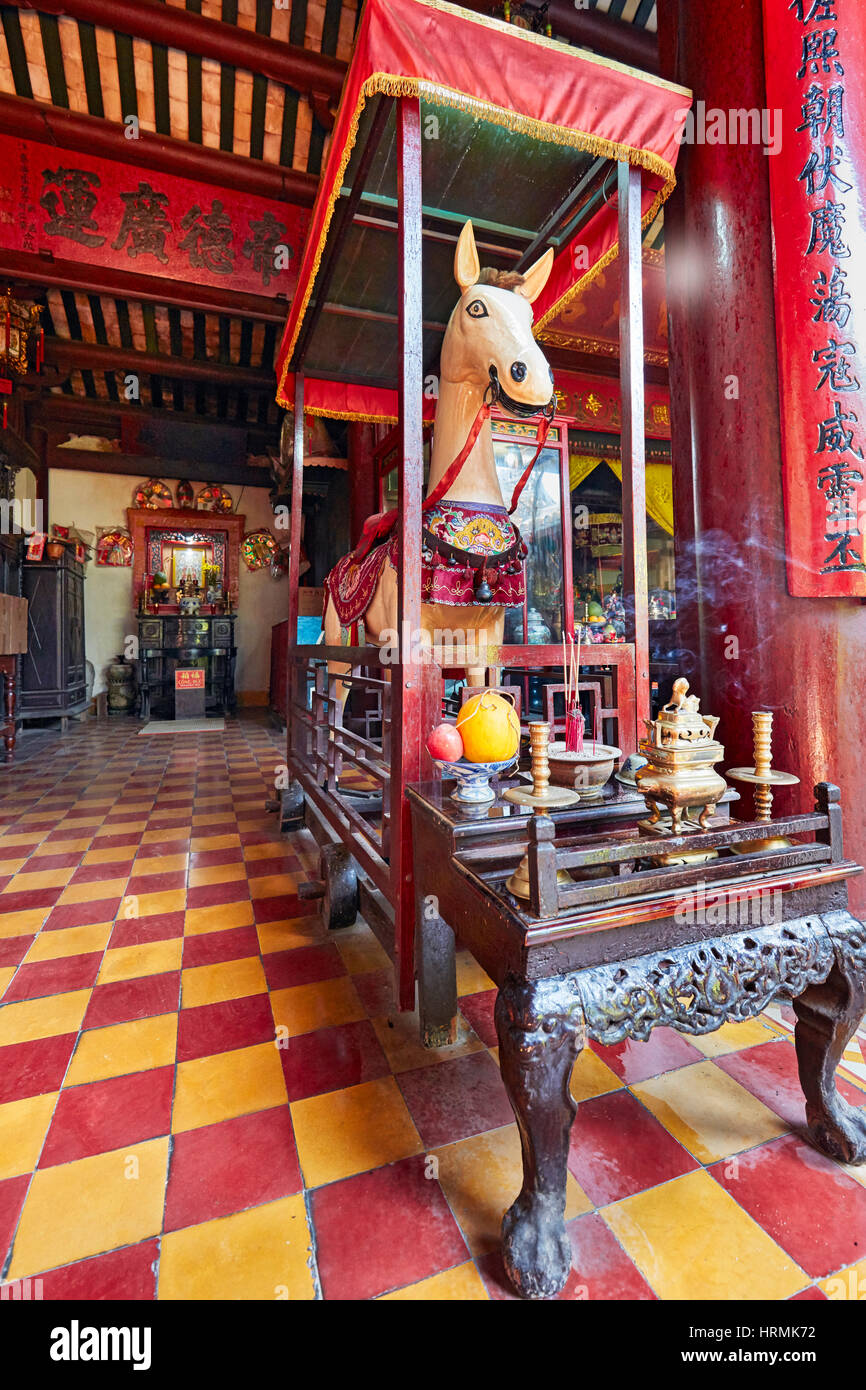 Interior of the Quan Cong Temple. Hoi An Ancient Town, Quang Nam ...