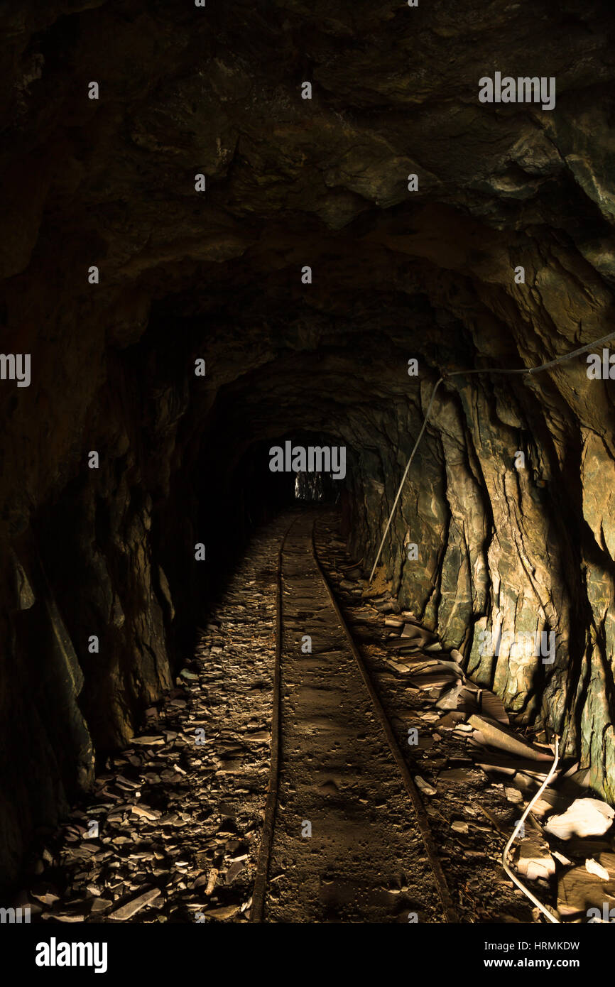 Mine adit rail hi-res stock photography and images - Alamy