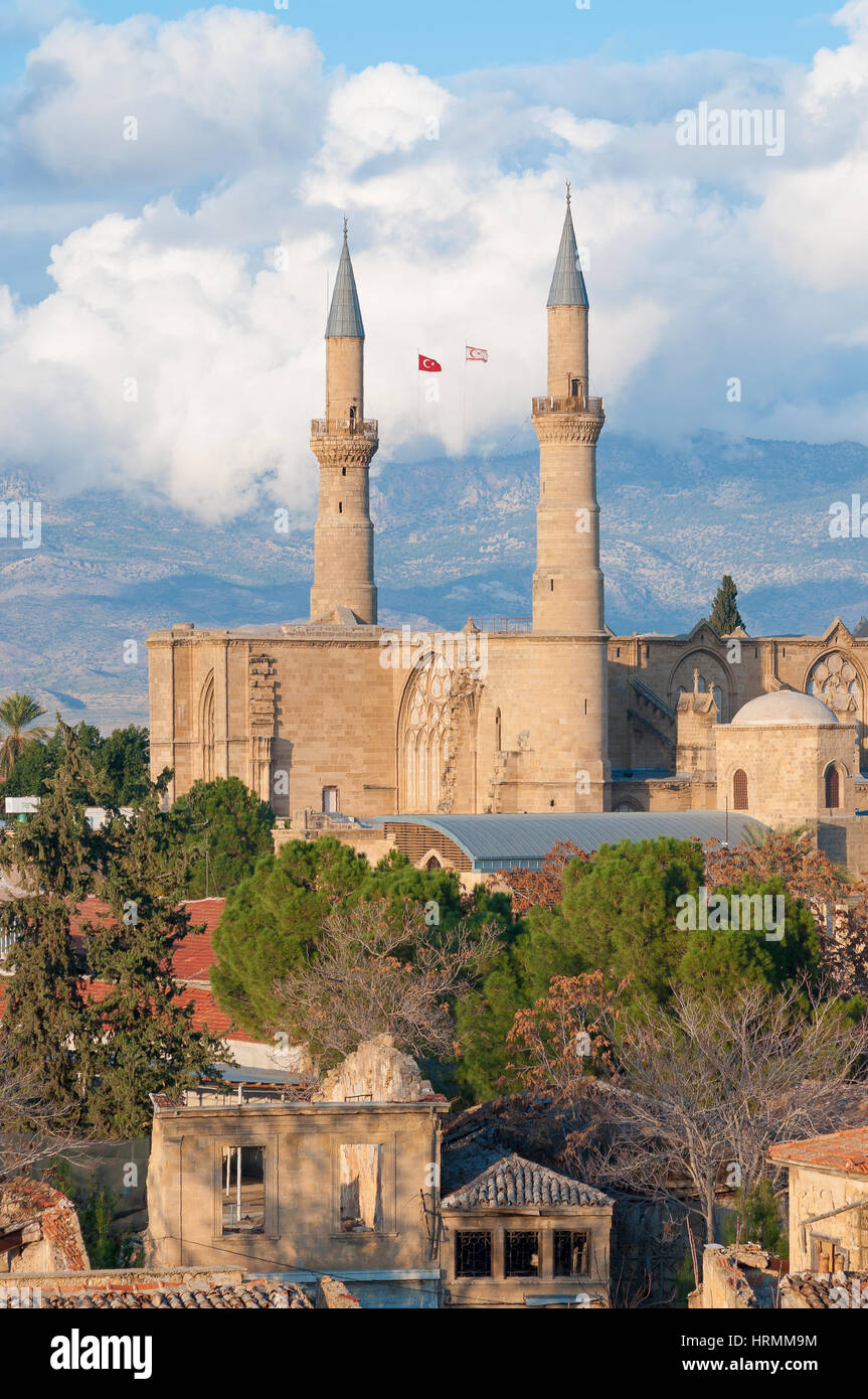 Selimiye mosque (St. Sophia Cathedral). Nicosia, Cyprus Stock Photo - Alamy