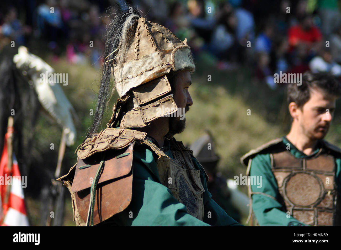 CLUJ-NAPOCA, ROMANIA - OCTOBER 3: Members of Eagles of Calata Nomadic ...