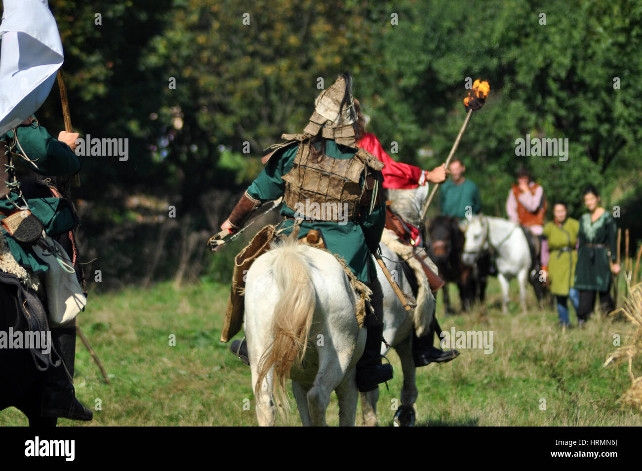 CLUJ-NAPOCA, ROMANIA - OCTOBER 3: Members of Eagles of Calata Nomadic ...