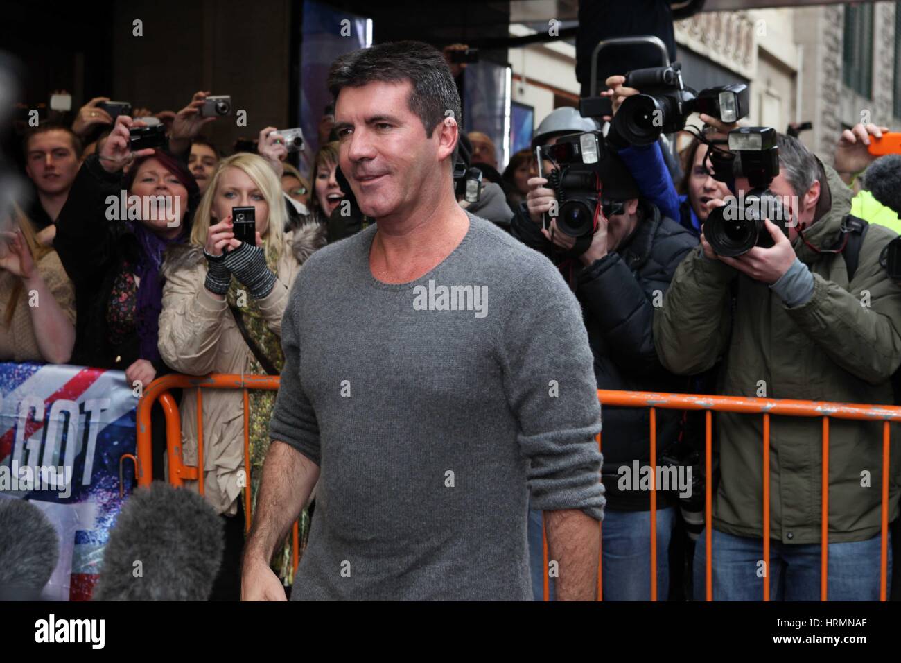 Britain's Got Talent Auditions at the Opera House Manchester. January ...