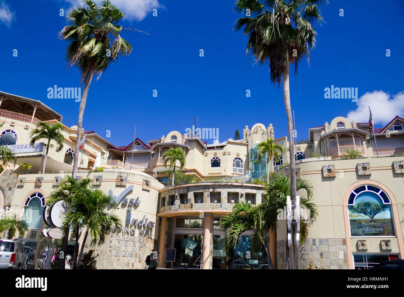West indies shopping mall marigot hi-res stock photography and images ...