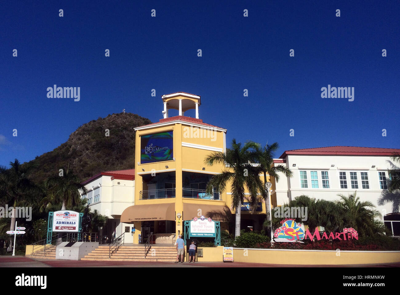 Welcome st maarten sign hi-res stock photography and images - Alamy