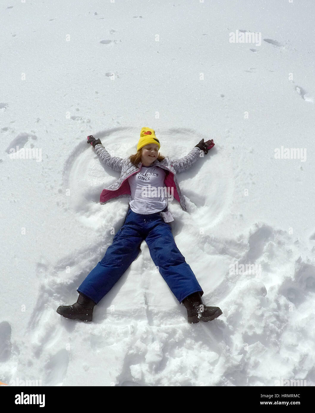 Pinecrest, California, USA. 2nd Mar, 2017. MORGAN BICEK makes a snow ...