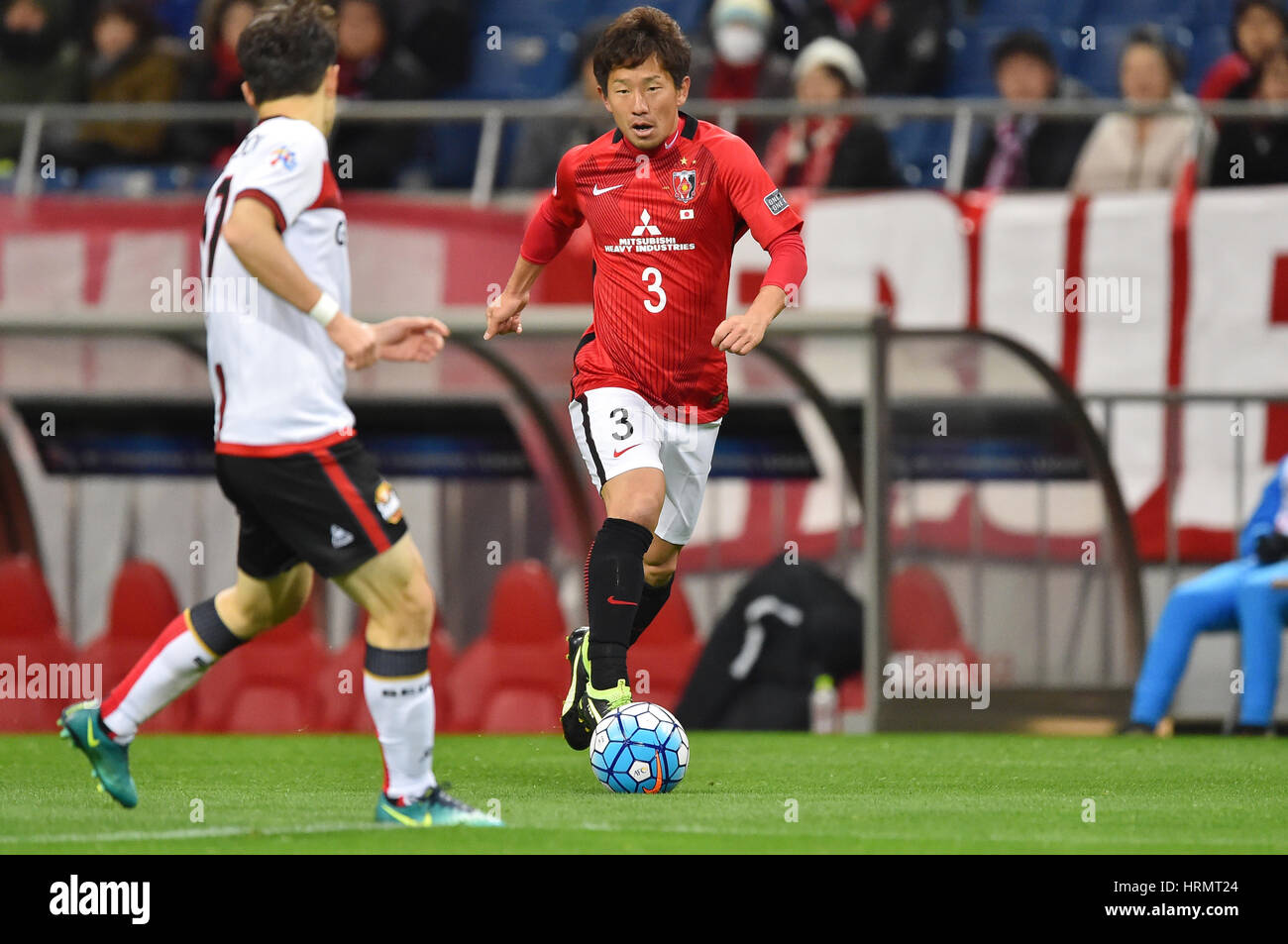 Saitama, Japan. 28th Feb, 2017. Shin Kwang-Hoon (FC Seoul), Tomoya ...