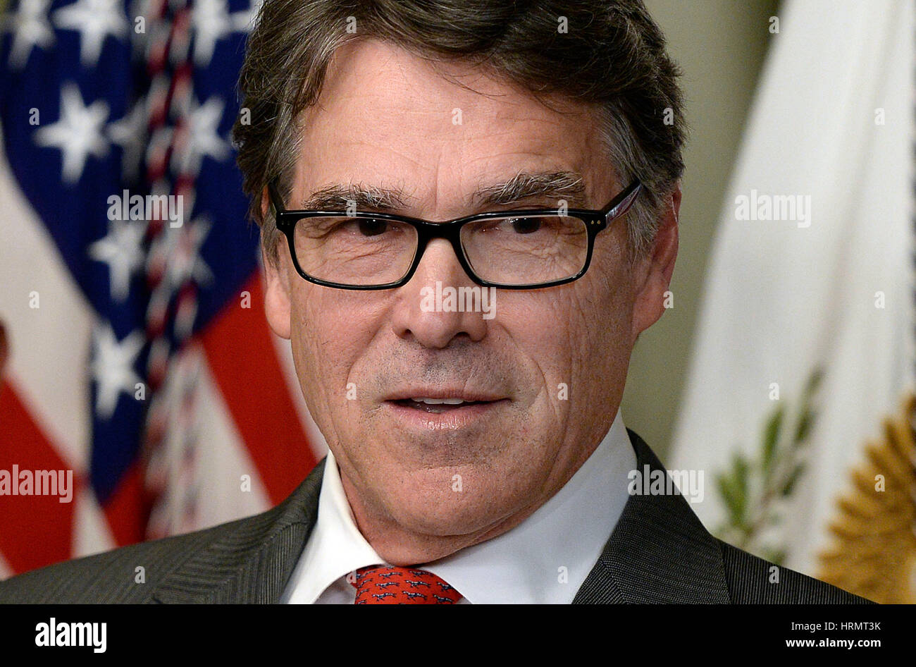 Washington DC, USA. 2nd March, 2017. Former Governor Rick Perry ...