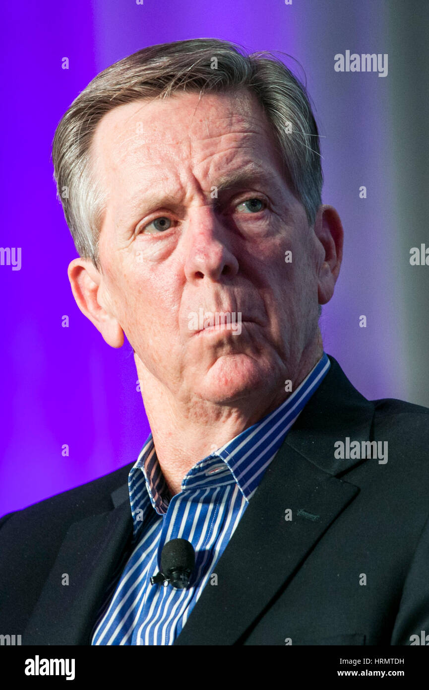 Washington DC, USA. 2nd March 2017. Maurice Gallagher, Chairman and ...