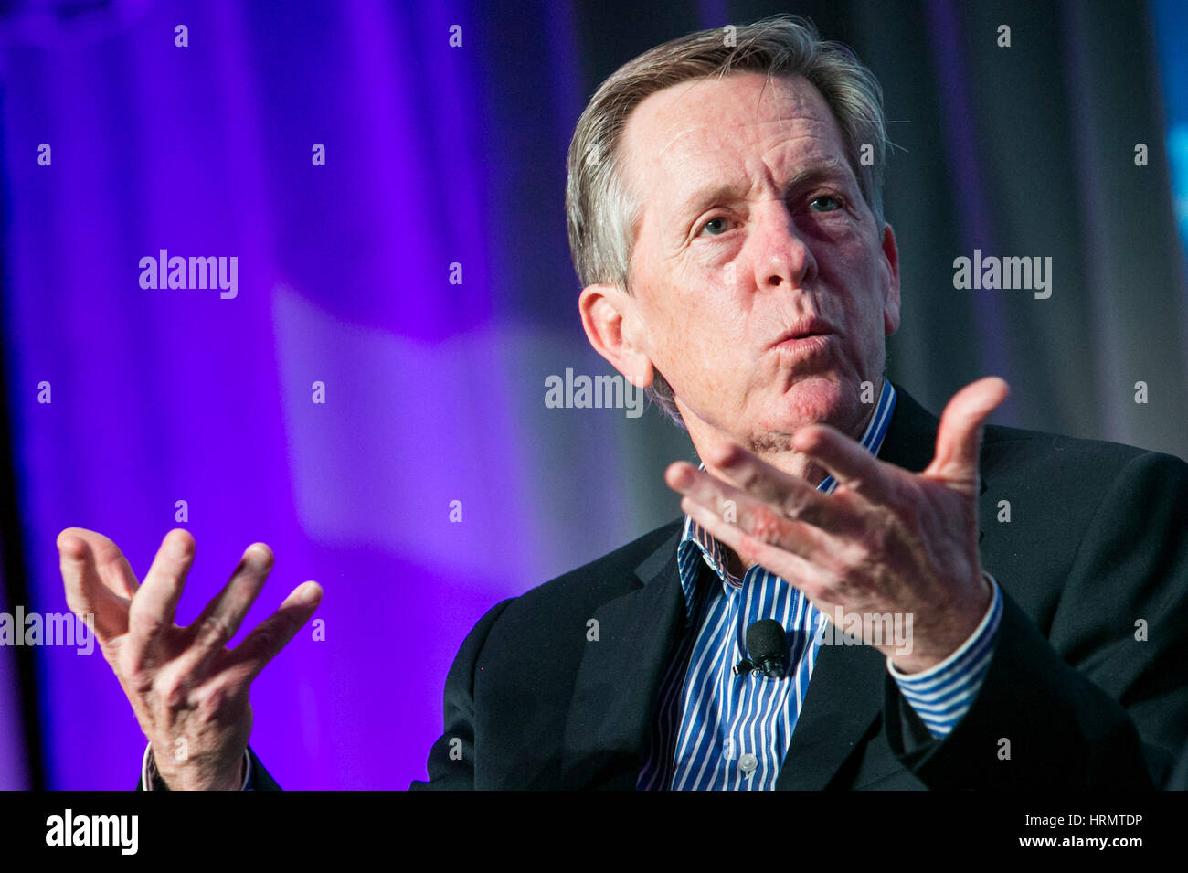 Washington DC, USA. 2nd March 2017. Maurice Gallagher, Chairman and ...
