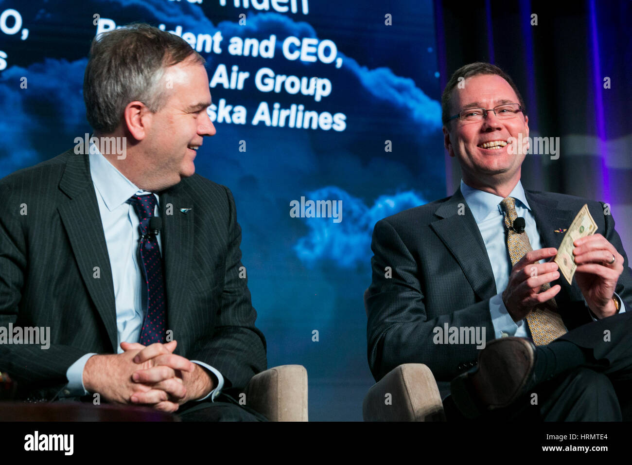 Washington DC, USA. 2nd March 2017. Robin Hayes, President and Chief ...