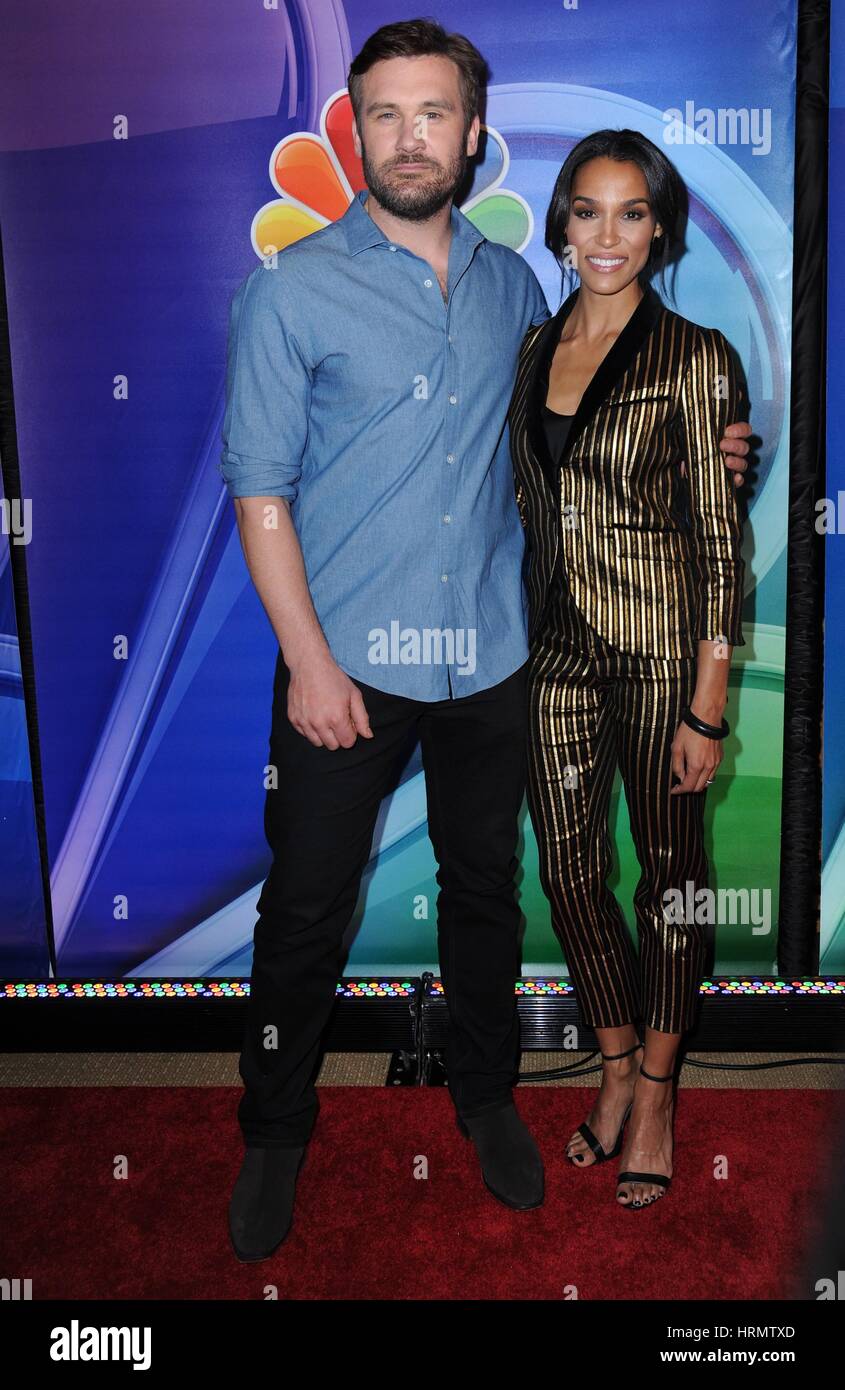 New York, NY, USA. 2nd Mar, 2017. Clive Standen, Brooklyn Sudano at ...