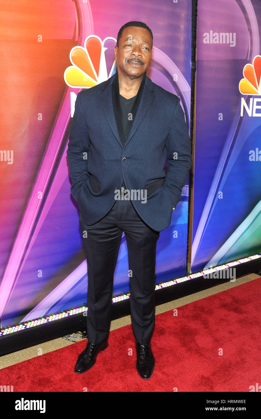New York, NY, USA. 2nd Mar, 2017. Carl Weathers attends NBCUniversal ...