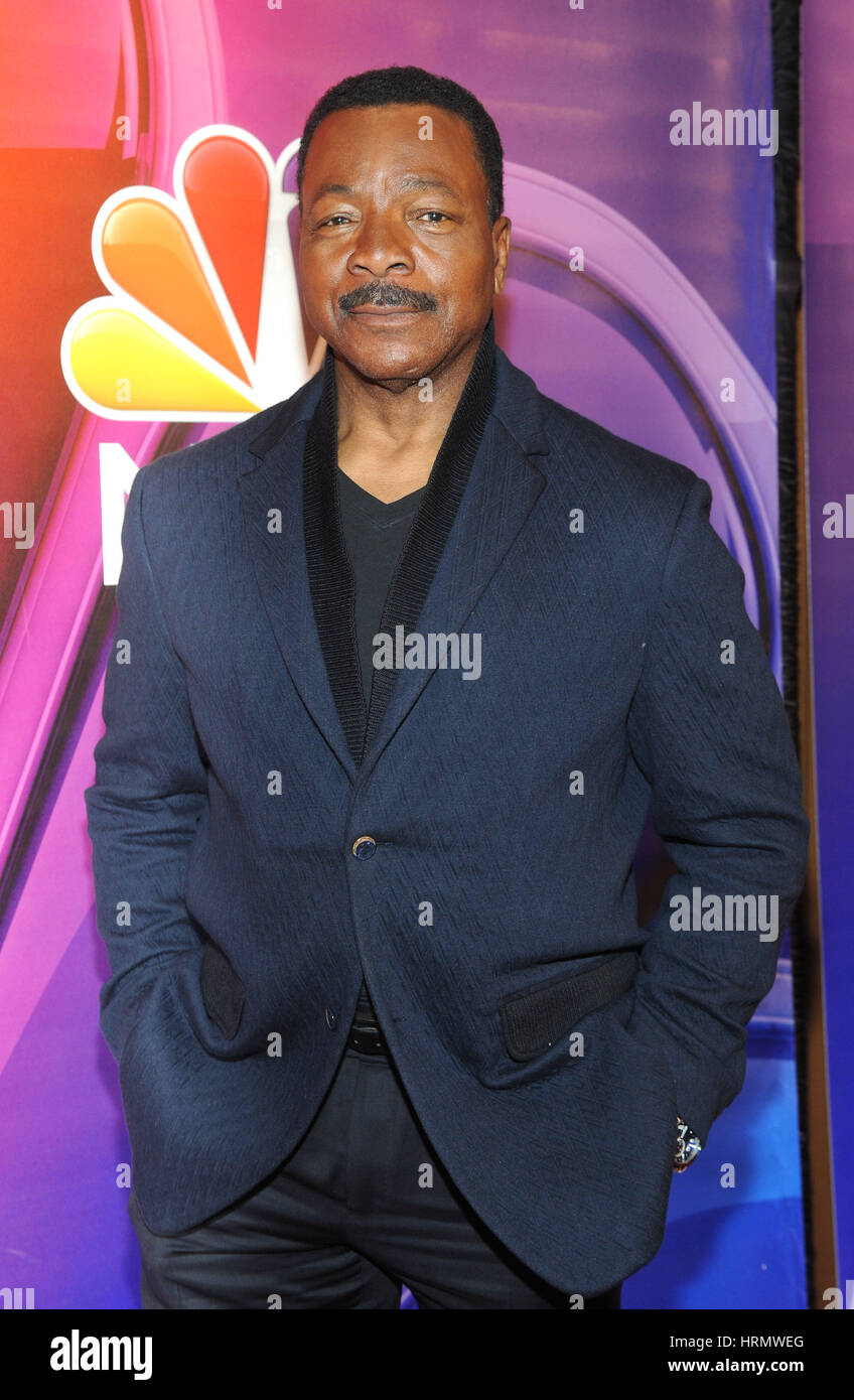New York, NY, USA. 2nd Mar, 2017. Carl Weathers attends NBCUniversal ...