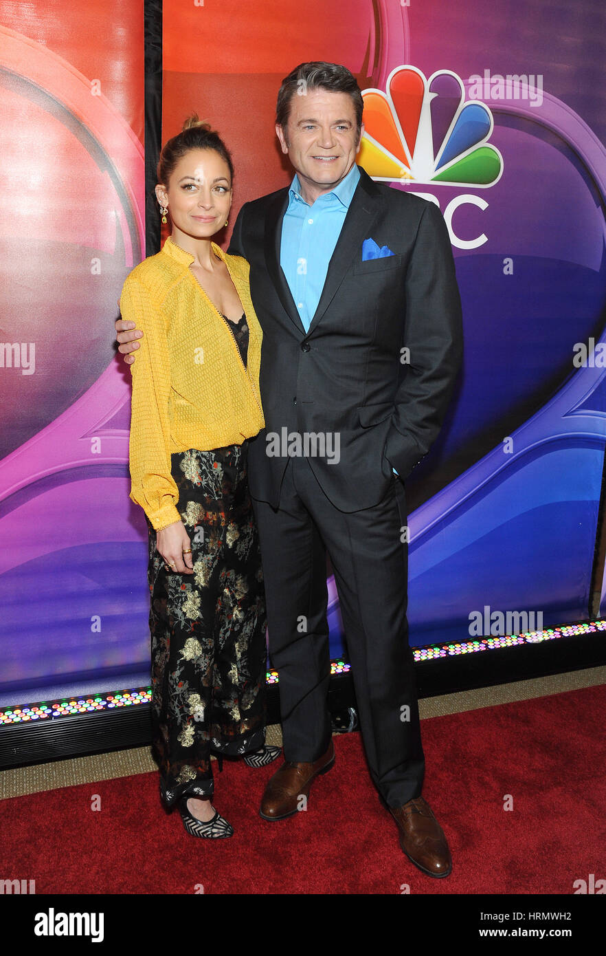 NEW YORK, NY - MARCH 02:Nicole Richie, John Michael Higgins attends ...