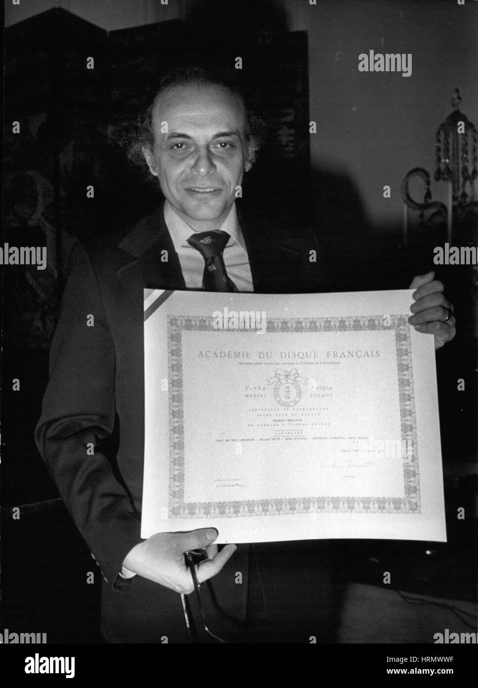 Mar. 02, 1978 - The Academie du Disque Francais rewarded Lorin Maazel ...
