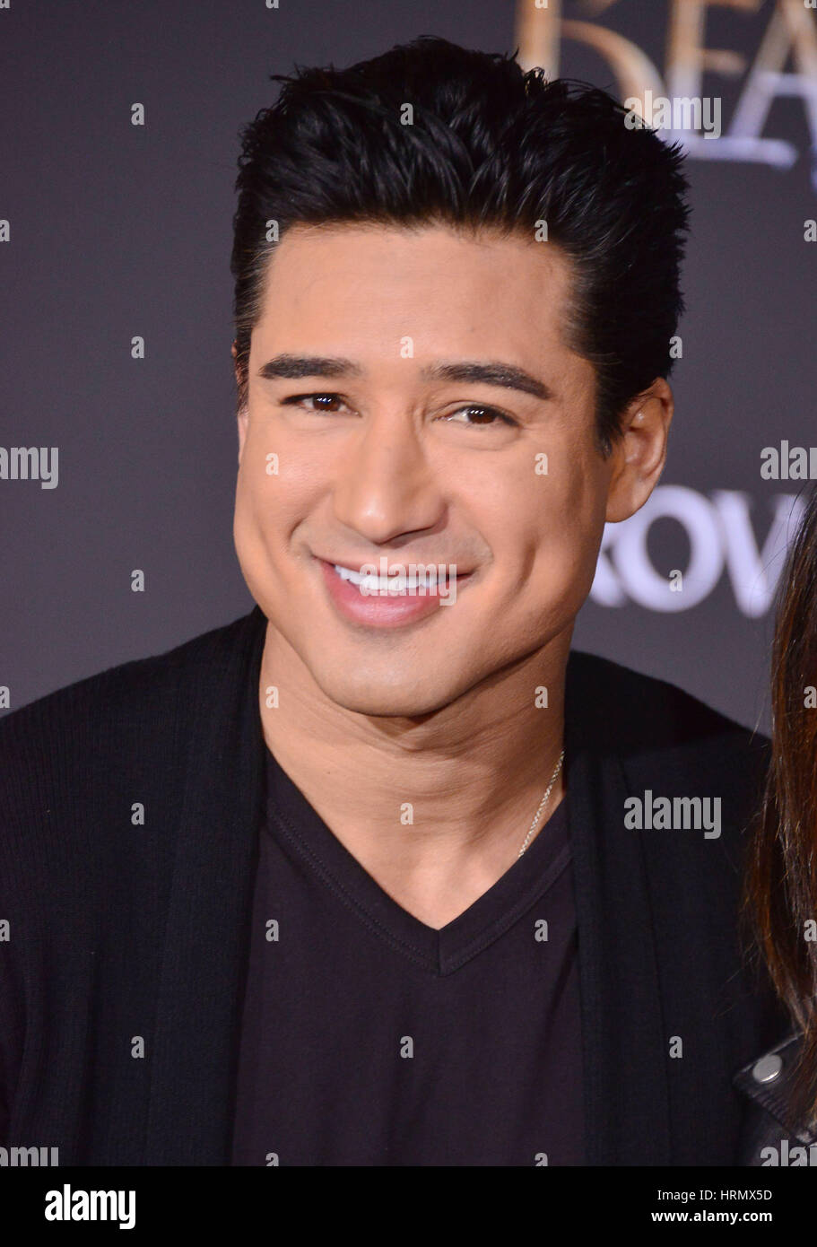 Los Angeles, USA. 02nd Mar, 2017. Mario Lopez 058 at the Disney s ...