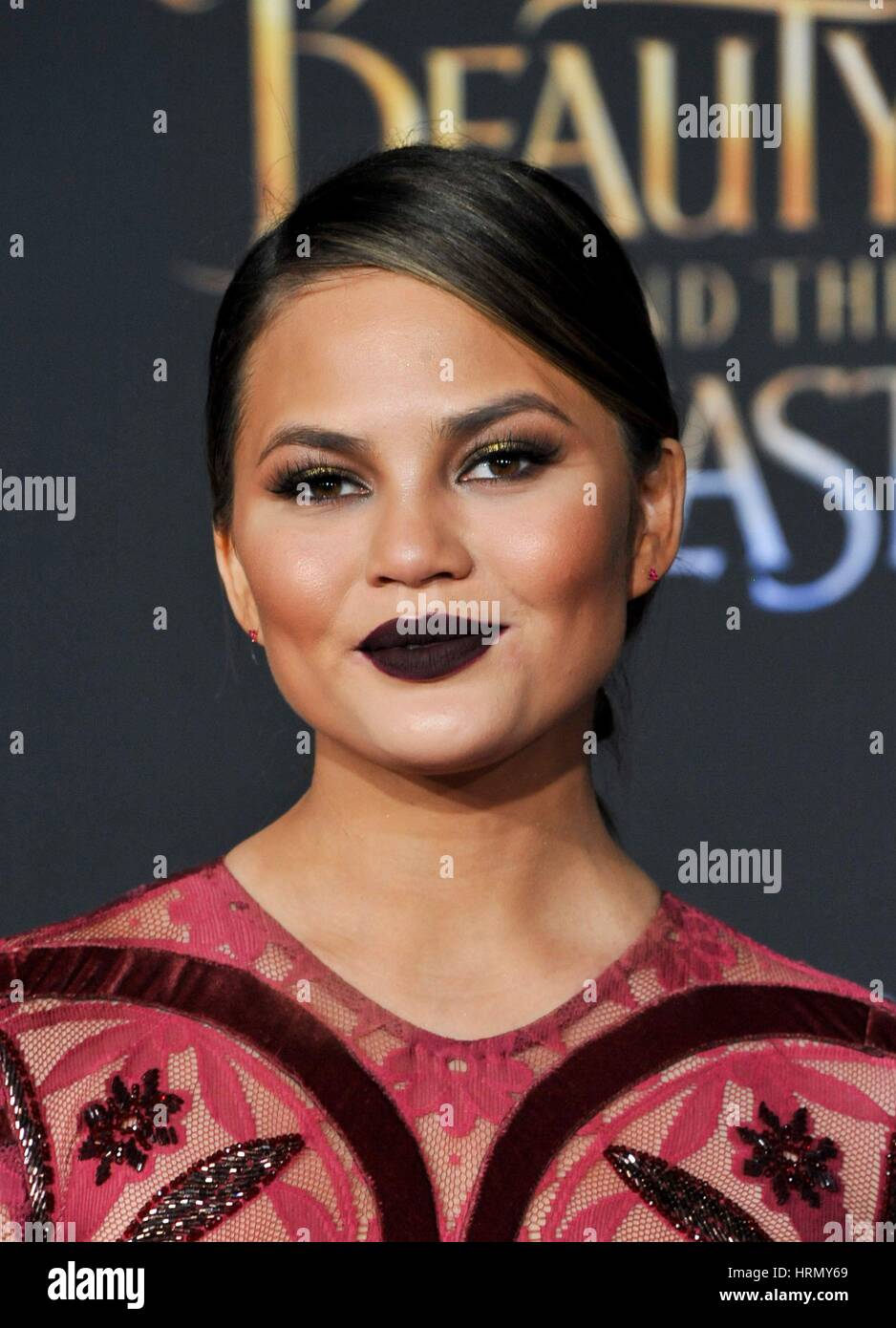 Los Angeles, CA, USA. 2nd Mar, 2017. Chrissy Teigen at arrivals for ...