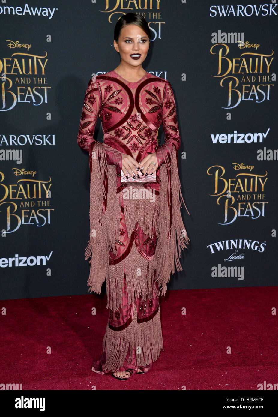 Los Angeles, USA. 02nd Mar, 2017. Model Chrissy Teigen at the premiere ...