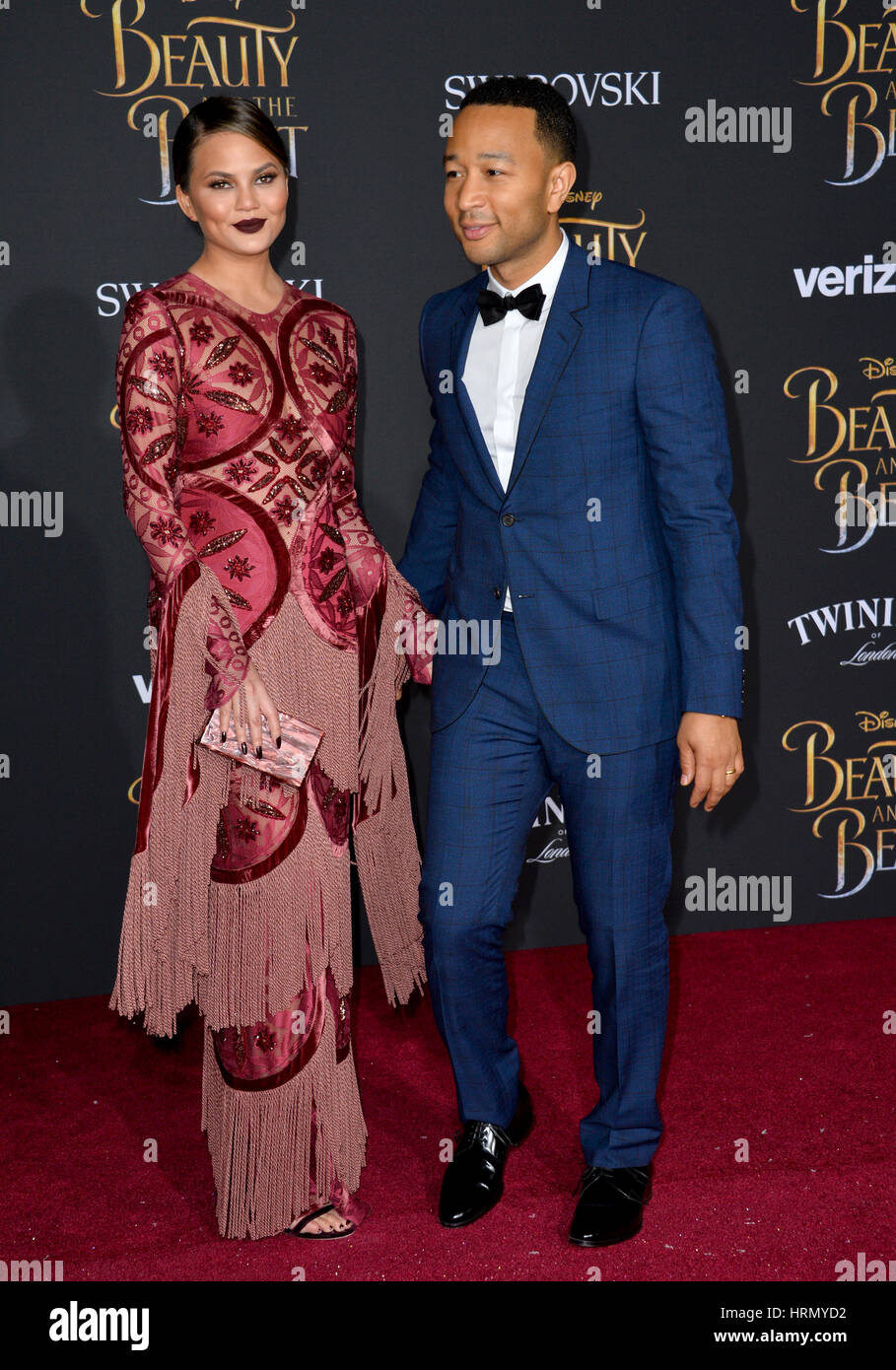 Singer john legend wife model hi-res stock photography and images - Alamy