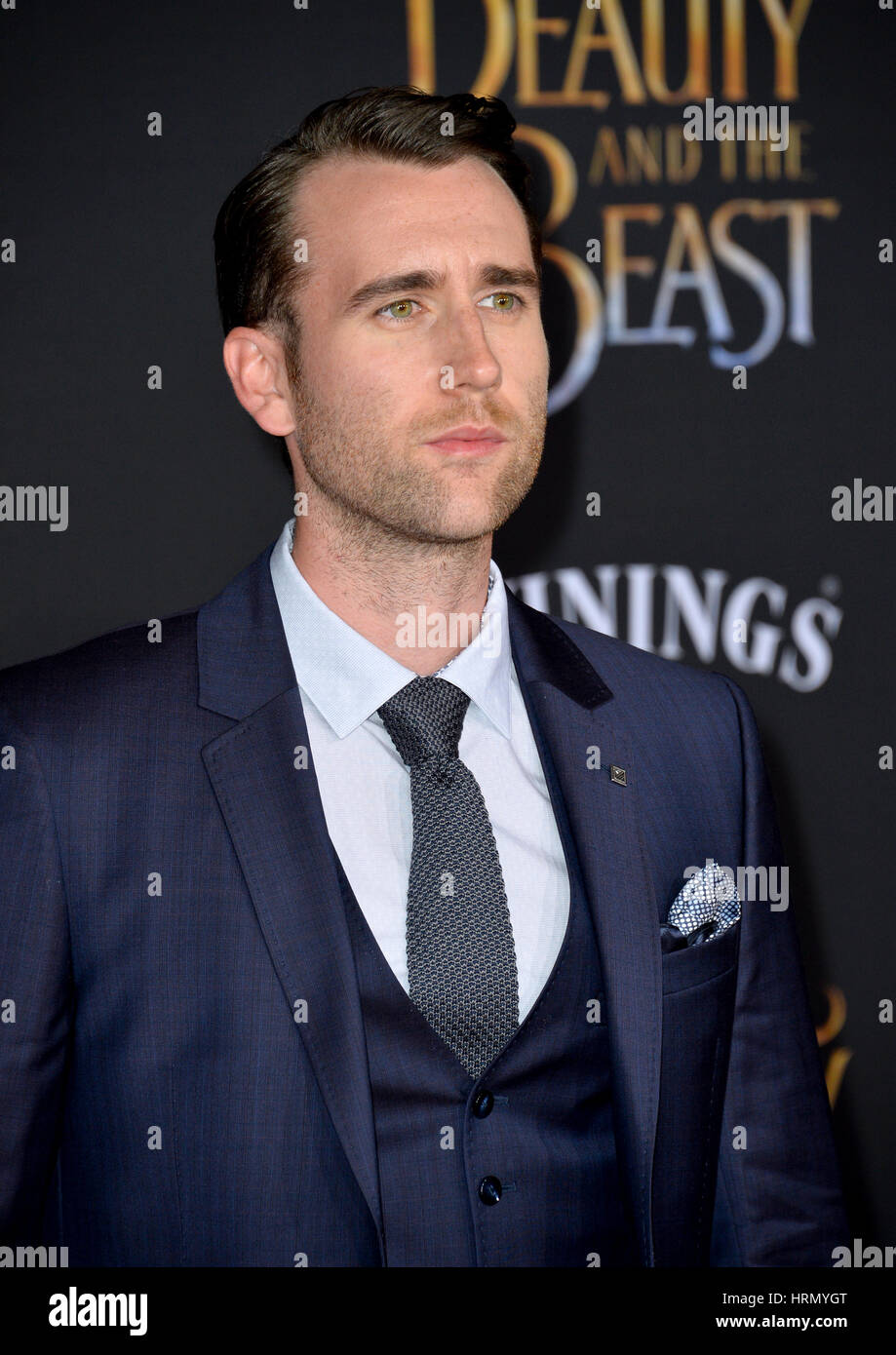 Los Angeles, USA. 02nd Mar, 2017. Actor Matthew Lewis at the premiere ...