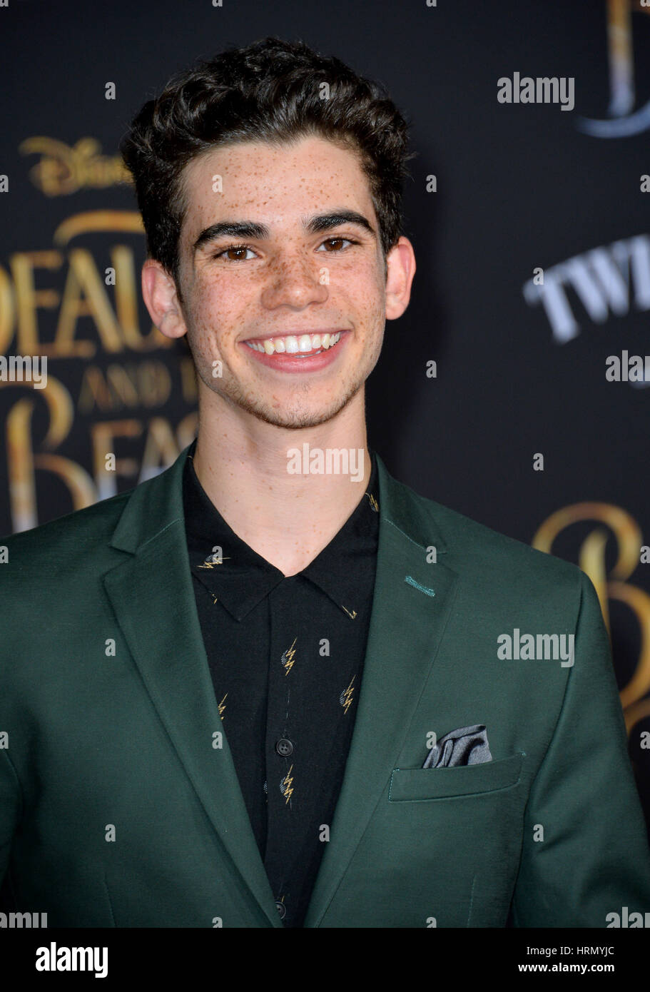 Los Angeles, USA. 02nd Mar, 2017. Actor Cameron Boyce at the premiere ...